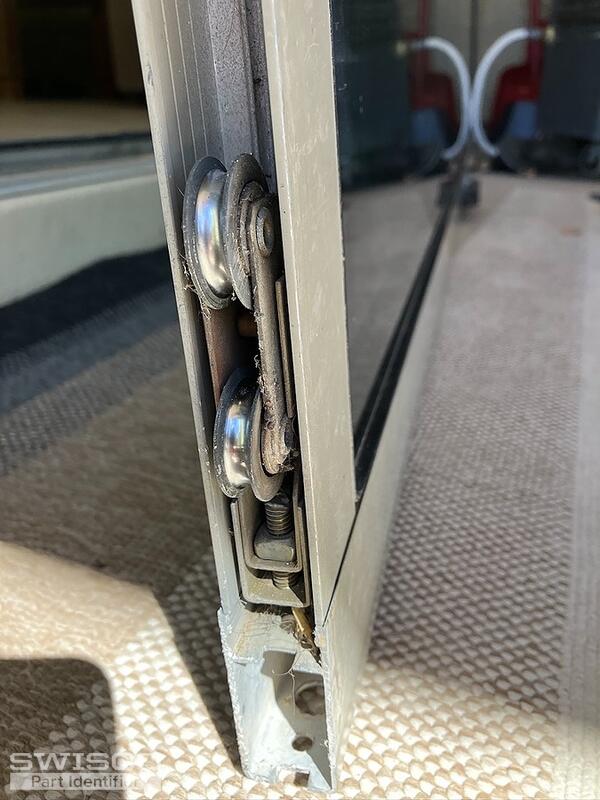 Sliding glass door rollers & track cap : SWISCO.com