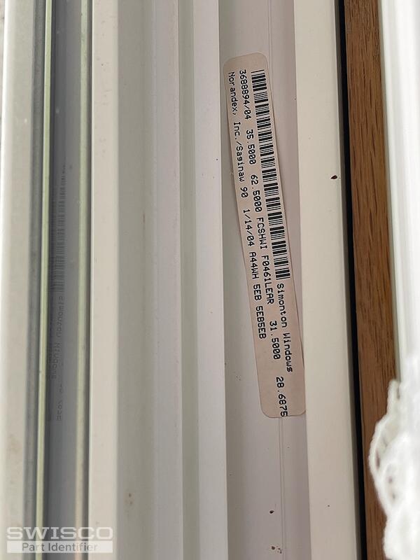 Simonton window replacement parts : SWISCO.com