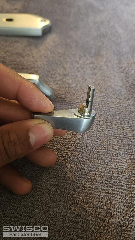 Replacement Lock Handle : SWISCO.com