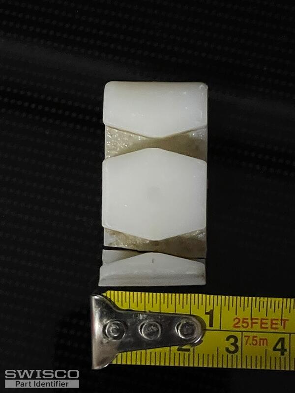 Old sliding shower door bottom track guide : SWISCO.com