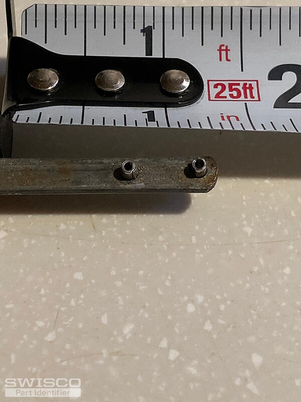 29" long Tubular Spiral Window Balance for single hung window with blue ...