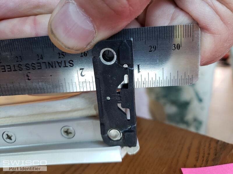 In need of replacement casement hinge shoe : SWISCO.com