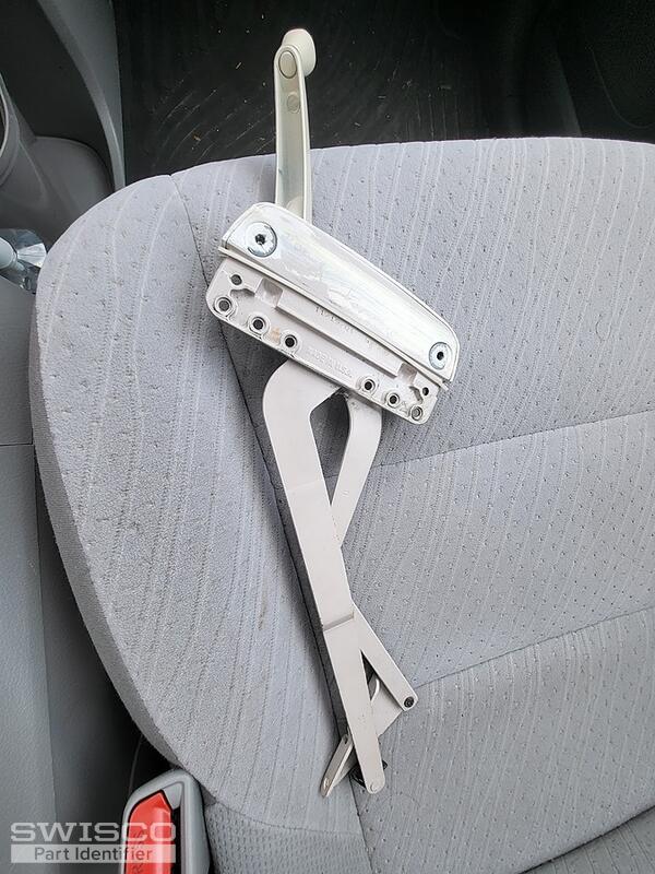 TWO WINDOW CRANK REPLACEMENT ASSEMBLY FOR CASEMENT WINDOW (LEFT AND ...