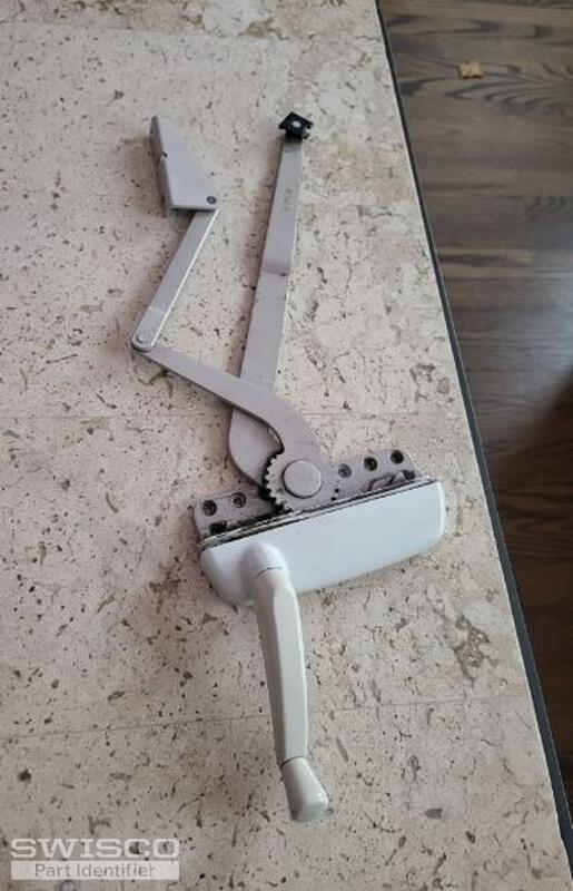 TWO WINDOW CRANK REPLACEMENT ASSEMBLY FOR CASEMENT WINDOW (LEFT AND ...