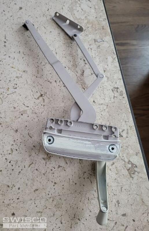 TWO WINDOW CRANK REPLACEMENT ASSEMBLY FOR CASEMENT WINDOW (LEFT AND ...