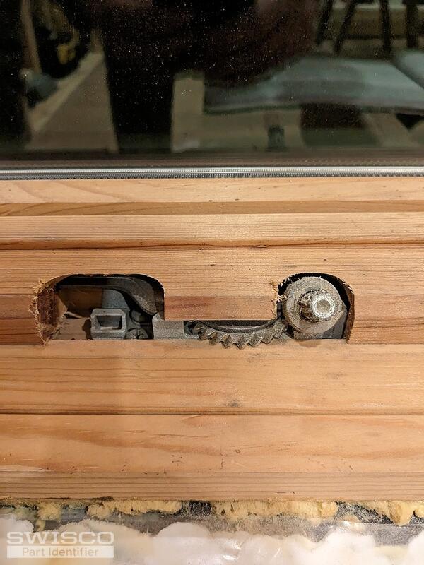 Pella Casement Window handle and lock : SWISCO.com