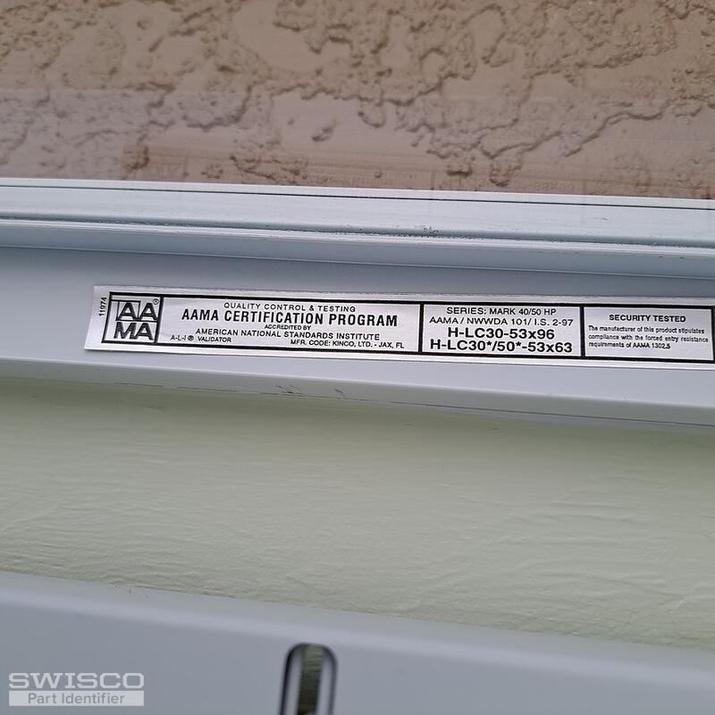 Window balancer part identification : SWISCO.com