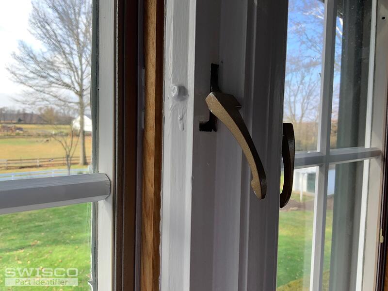 Pella casement sash lock keeper missing from window : SWISCO.com