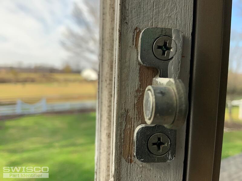 Pella casement sash lock keeper missing from window : SWISCO.com