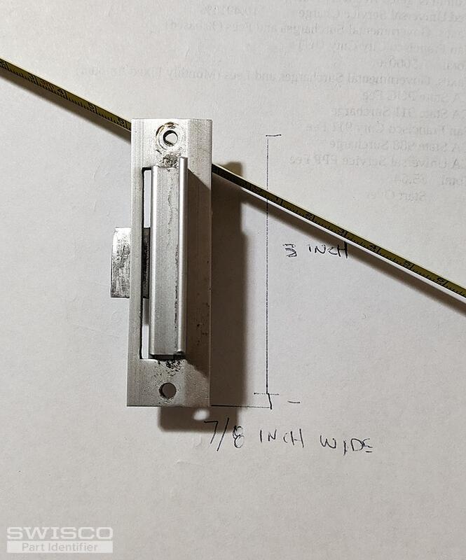 1970s Aluminum window pulls : SWISCO.com