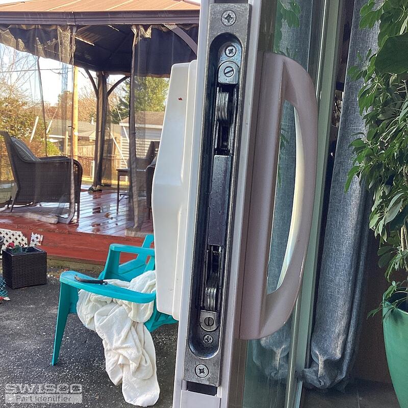 Replacement patio door lock handle double lock : SWISCO.com