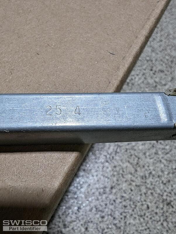 25.5" window channel balance : SWISCO.com