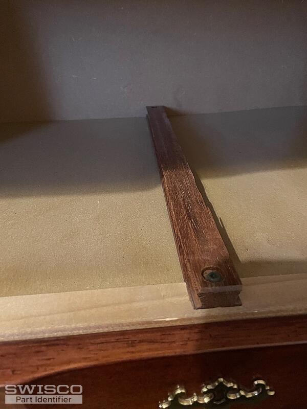 Chest rear drawer guide : SWISCO.com