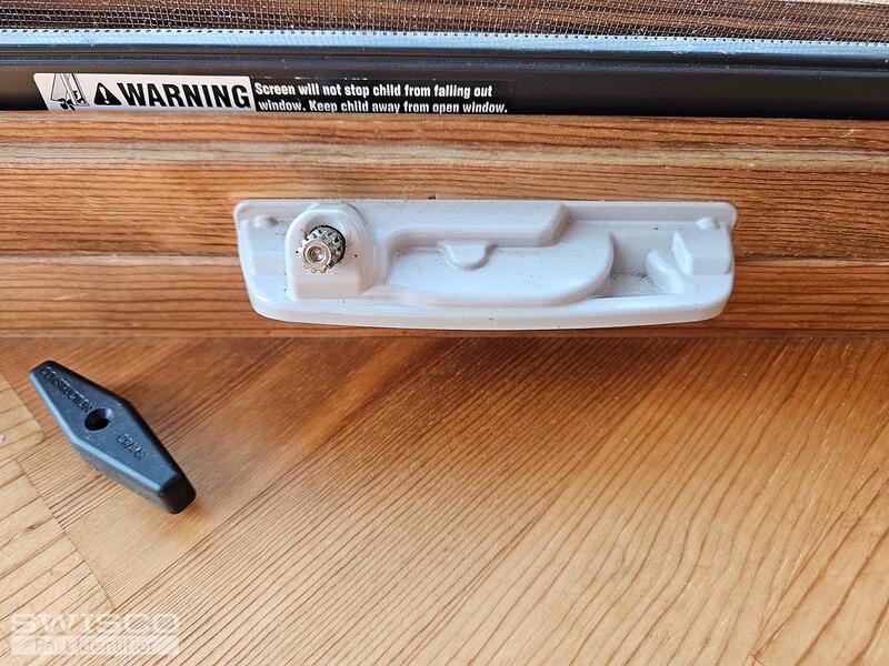 Crank covers and handles for jeld wen wood casement bay window : SWISCO.com