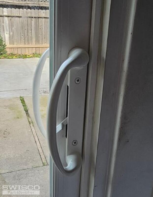 Sliding door handle with key lock : SWISCO.com