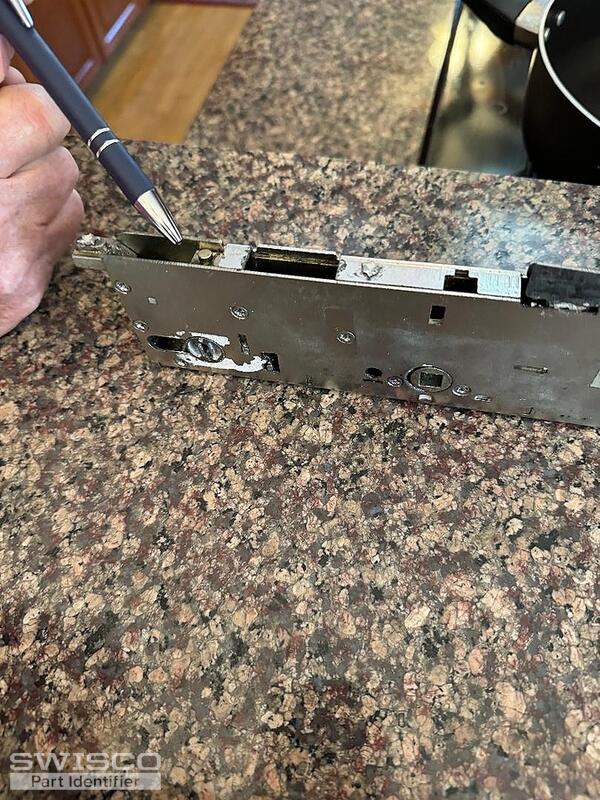 Replacement locking mechanism for 2005 Pella exterior French door : SWISCO.com