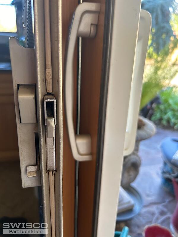 Broken latch Pella sliding screen door : SWISCO.com