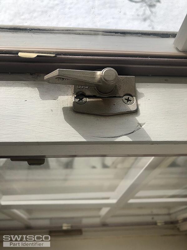 Pella window lock-1.25 by 1.75 - installed in 1989 : SWISCO.com
