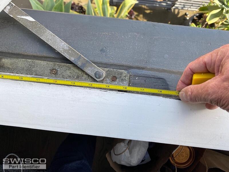 Window hinge/operator for Allwood Casement window : SWISCO.com