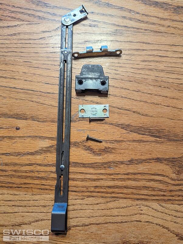Can you help me replace this truth window push rod and hardeare ...