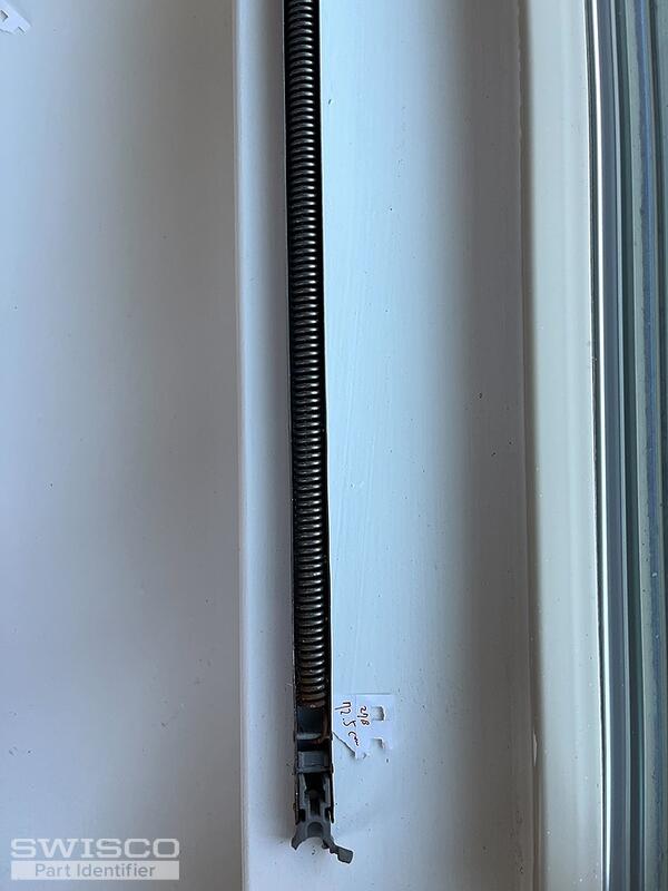 The bottom of the window balance (spring) was broken. : SWISCO.com