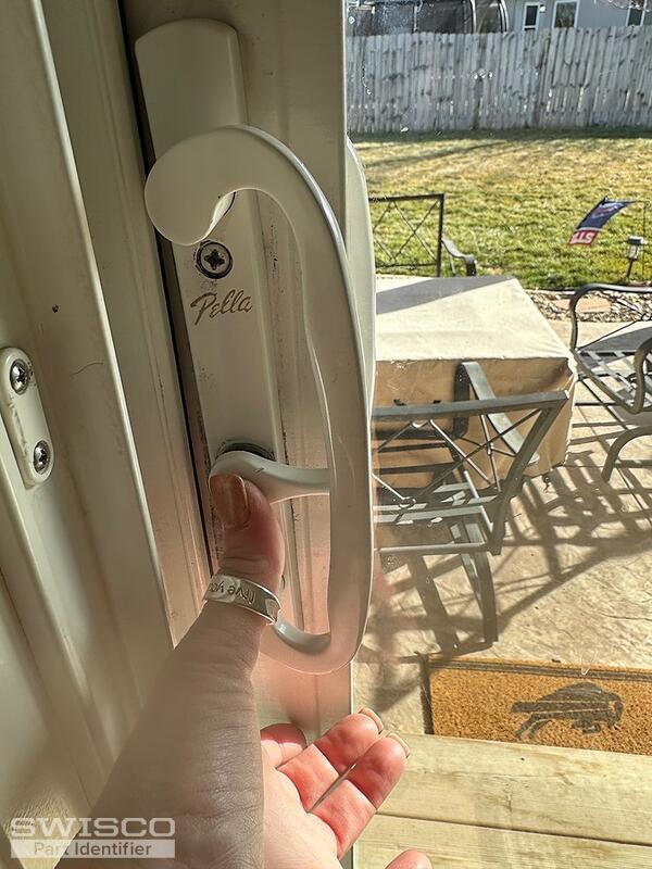 Pella door handle lever is broken : SWISCO.com