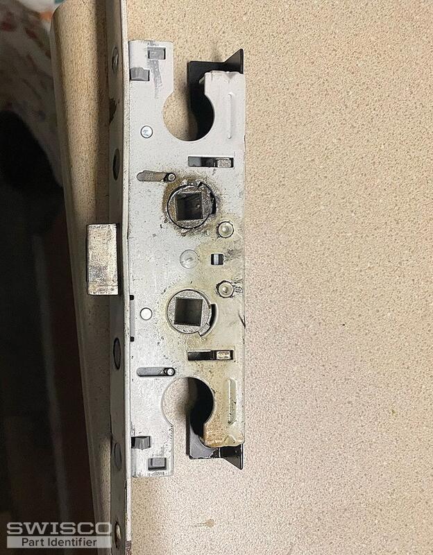 complete pella storm door handle (90561.321.070409) : SWISCO.com