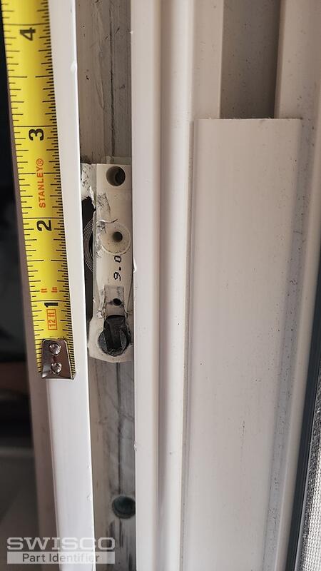 Parts need for replacement vinyl window lower sash balance (left side) : SWISCO.com