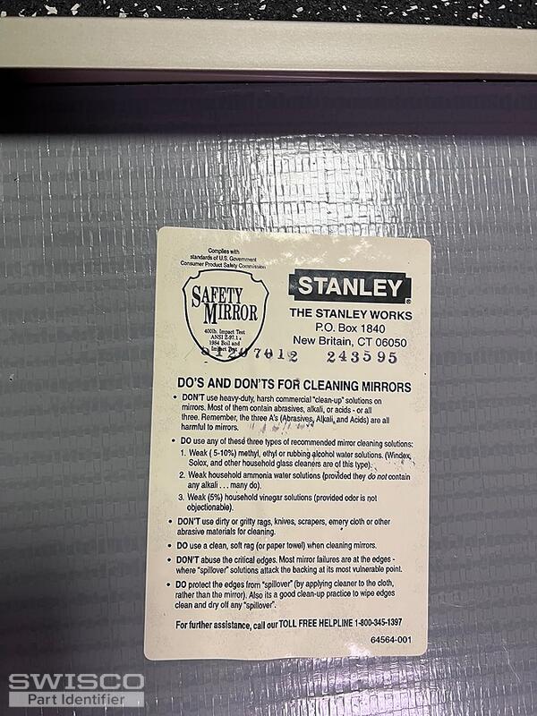 Replacement Parts/Stanley Mirror Bifold Doors : SWISCO.com