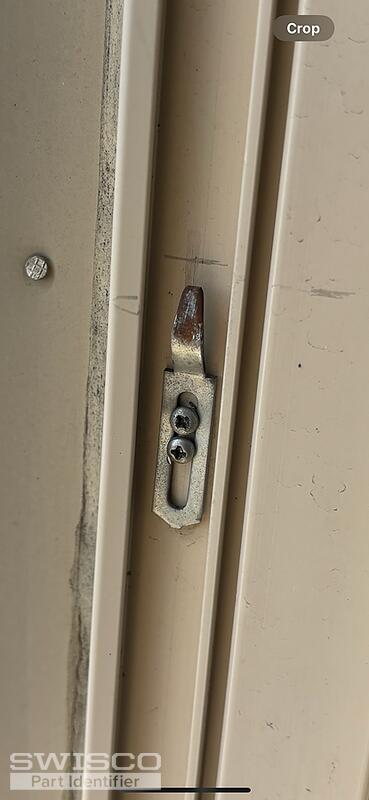 Patio screen door keeper : SWISCO.com