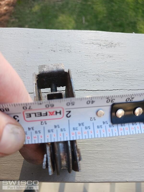 Need help identifying these patio door roller : SWISCO.com