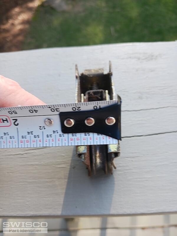 Need help identifying these patio door roller : SWISCO.com