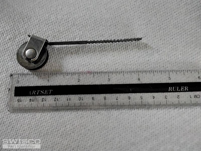 Wheel assembly for a sliding patio door screen : SWISCO.com