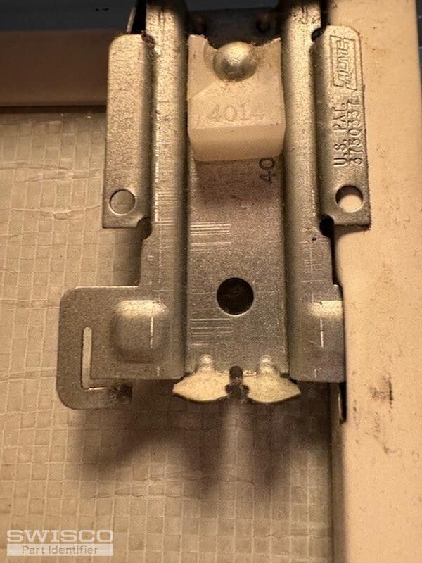 top sliding mirror door bracket - correct replacement : SWISCO.com