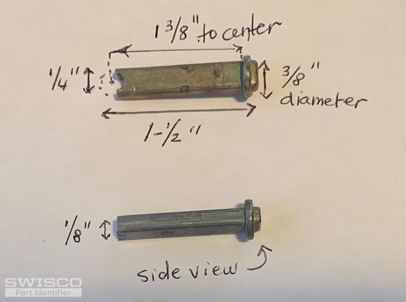 Vinyl window pivot pins : SWISCO.com