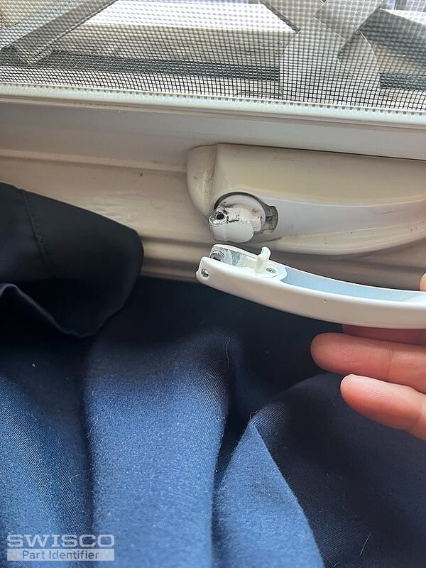 Handle snapped to open Amerimax windows : SWISCO.com