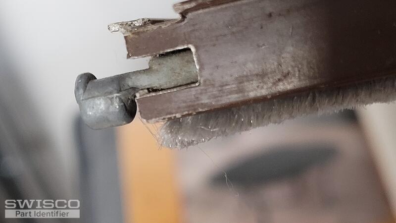 aluminum storm window, triple track, screened sash cast swivel corner ...