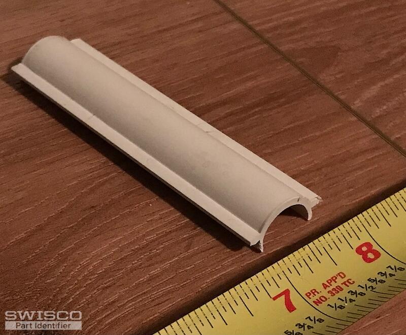 Simonton vinyl single hung window safety stop (snap-in) : SWISCO.com