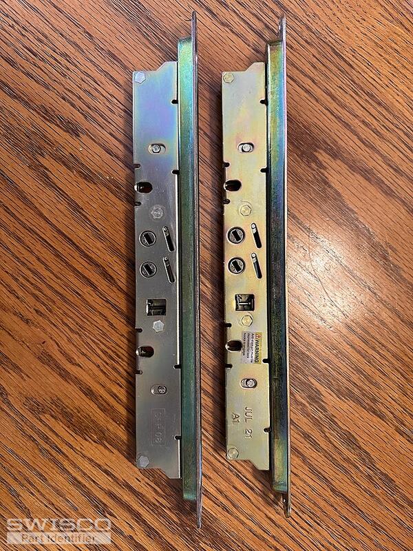 Patio door multi-point mortise lock with pocket plate (12") : SWISCO.com