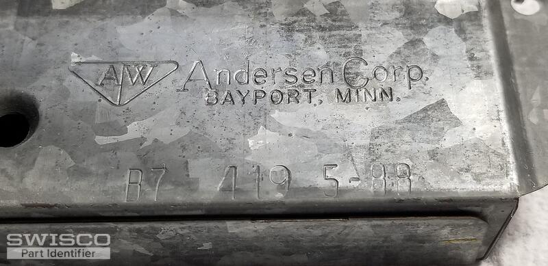 Andersen double hung window balance : SWISCO.com