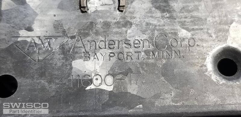 Andersen double hung window balance : SWISCO.com