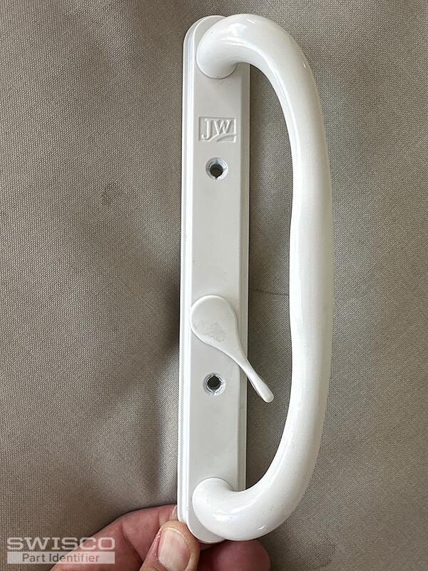 4 panel vinyl patio door locking interior handles : SWISCO.com
