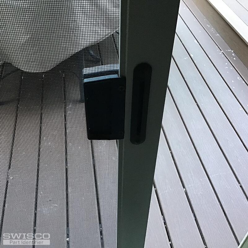 Sliding Screen Door Handle. black : SWISCO.com