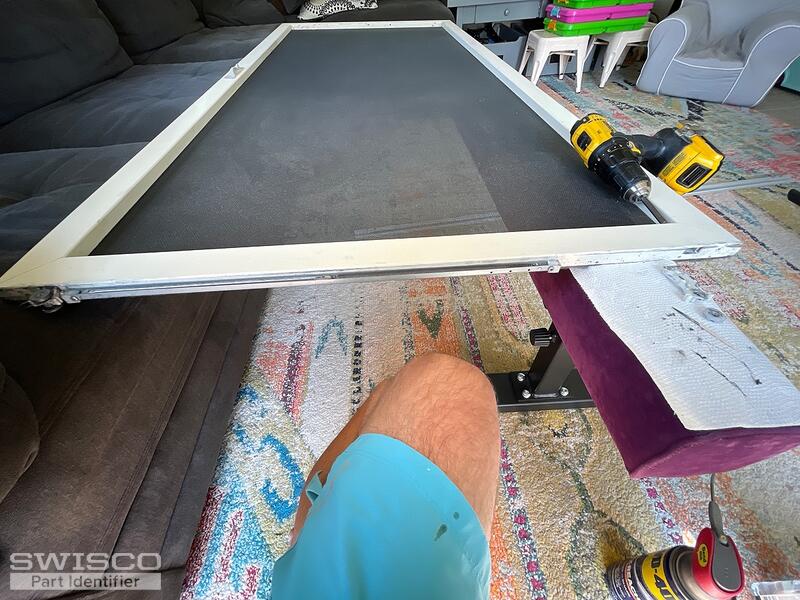 Pella self-closing sliding screen door top assembly : SWISCO.com