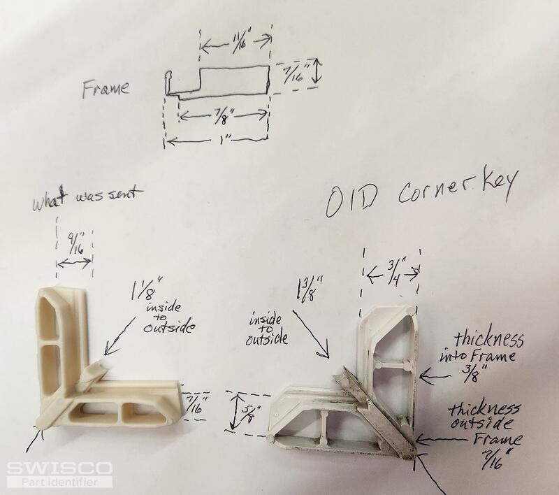 Extra thick Andersen screen frames : SWISCO.com