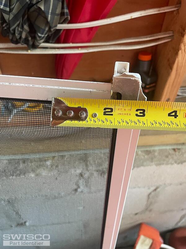 SWISCO.com: Square Cut 3/8" Screen Corner with Flange