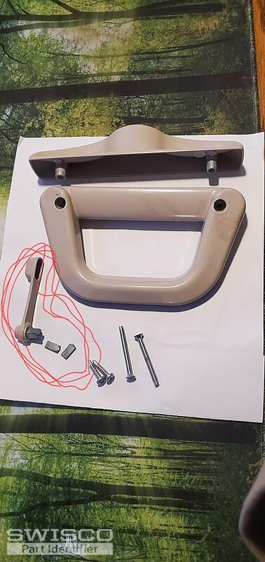 Patio door handle / broken / need replacement : SWISCO.com