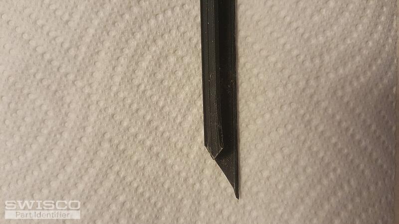 1989 Alenco Vinyl Glazing Bead in Black : SWISCO.com