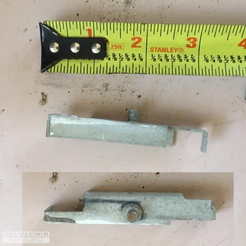 SWISCO.com: 4" Jalousie Louver Window Security Clip