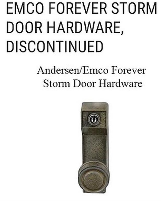 EMCO Forever Storm Door Handle : SWISCO.com